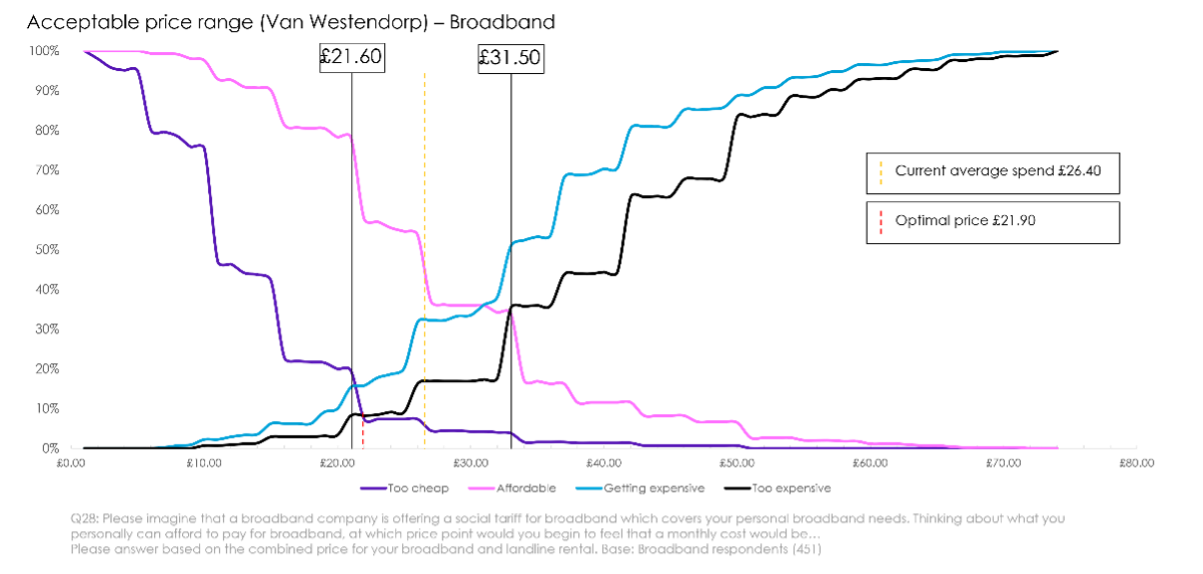 Perceptions and behaviours of households eligible for broadband social ...